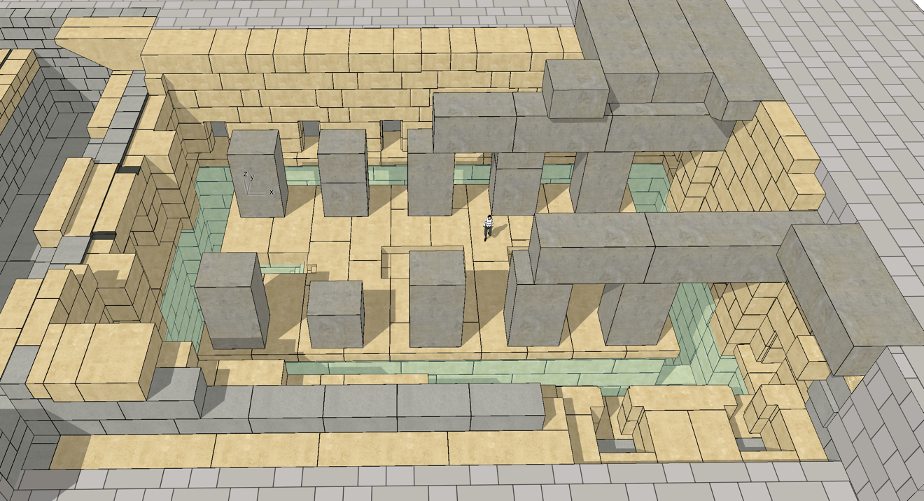 Osireion Archicad BIM Model – Detailed 3D Reconstruction